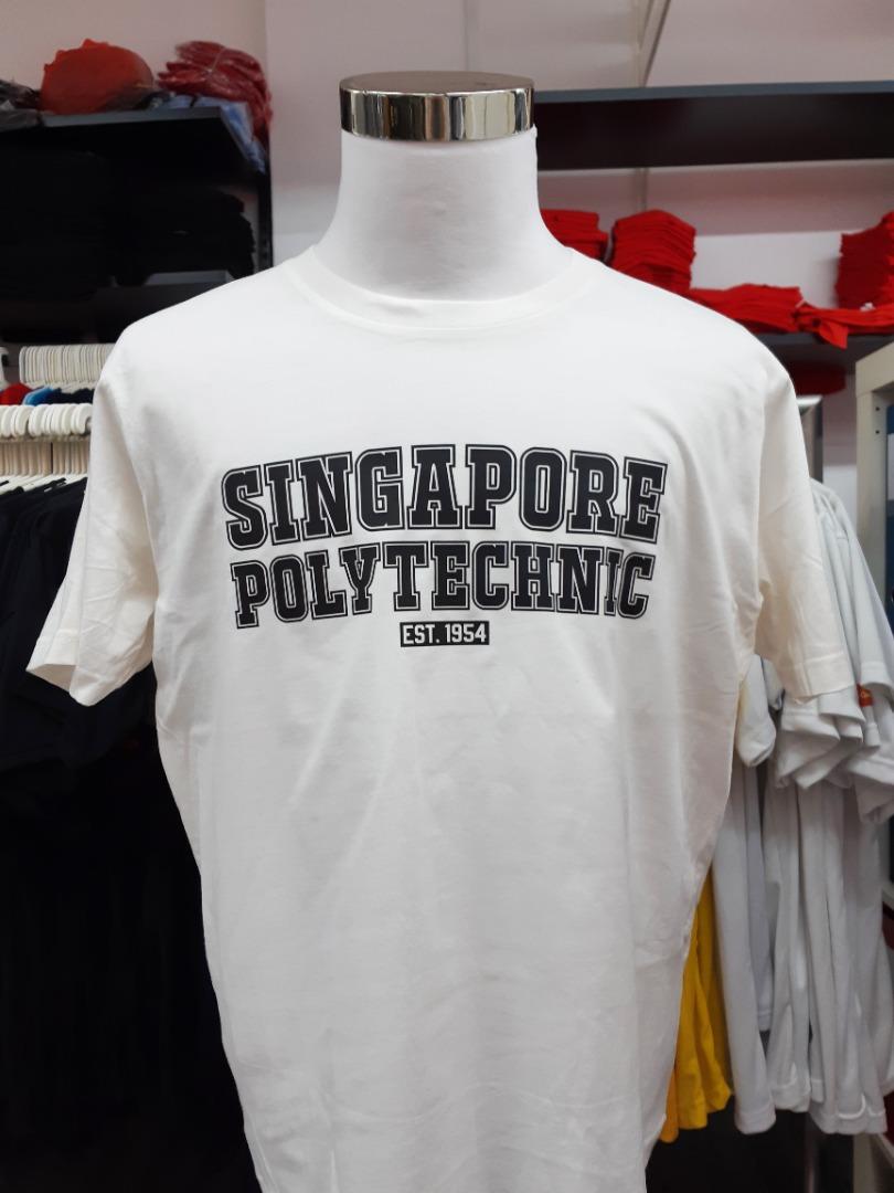 Singapore Polytechnic T Shirt - College Font, Men's Fashion, Tops ...