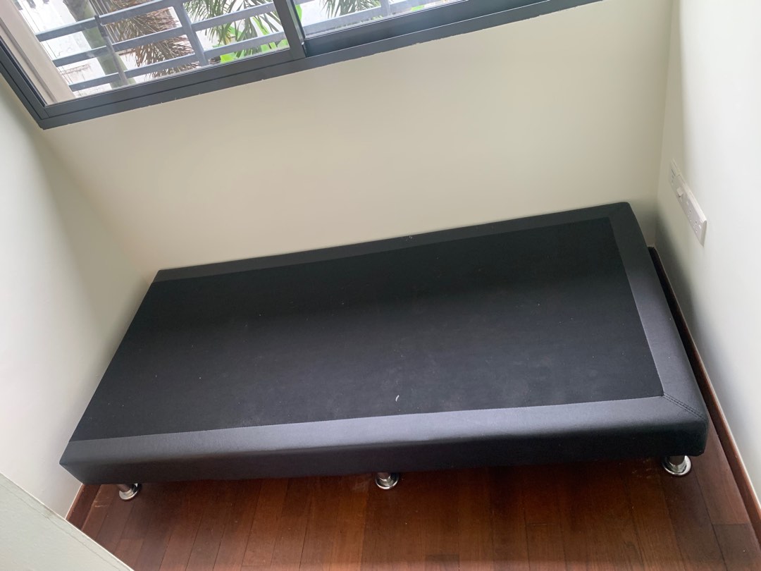Single bed frame divan to clear, Furniture & Home Living, Furniture ...