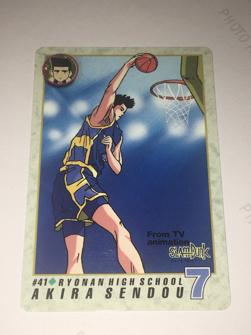 Slamdunk card akira sendou, Hobbies & Toys, Toys & Games on Carousell