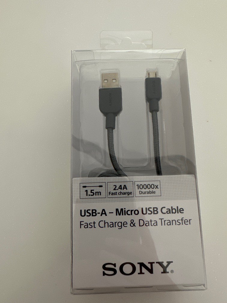 Sony Fast charger & Data transfer, Computers & Tech, Parts ...