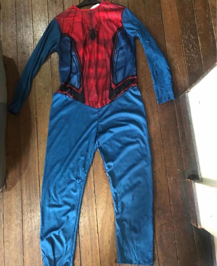 Spiderman Costume Adult Mens Fashion Tops And Sets Sets And Coordinates