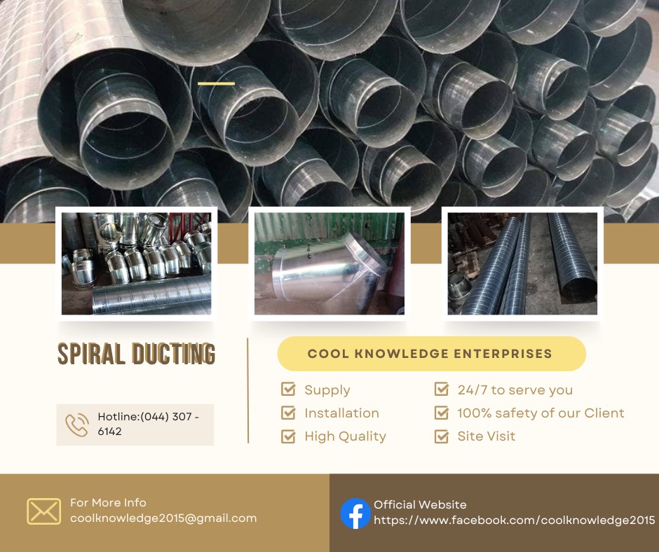 Spiral Ducting, Commercial & Industrial, Construction & Building ...