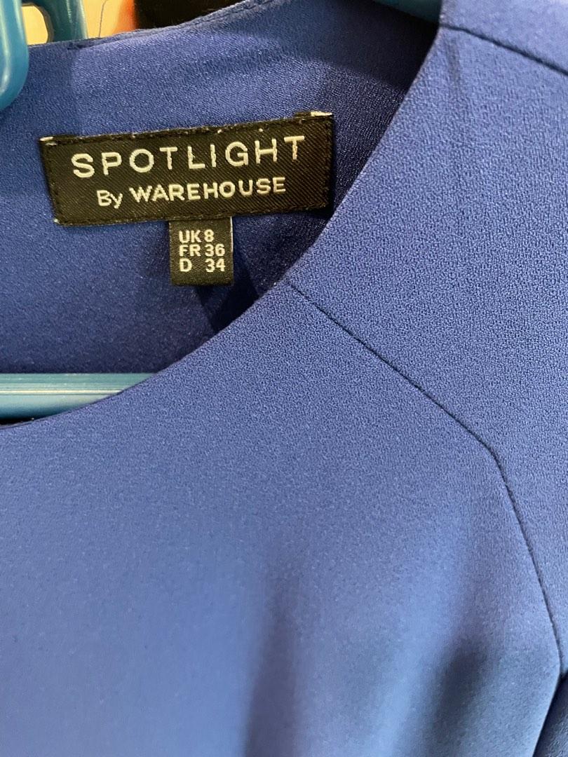 Spotlight warehouse blue dress with sequin, Women's Fashion, Dresses ...