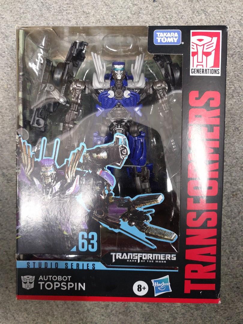 (可順豐到付) 全新 變形金剛 上旋 Transformers Studio Series 63 SS-63 SS63 TOPSPIN, 興趣 ...