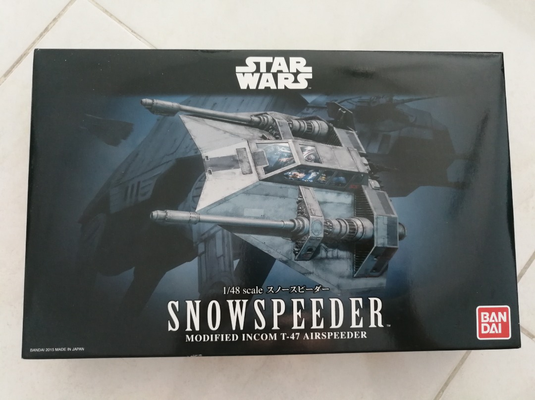 STAR WARS 1/48 scale Snowspeeder model kit, Hobbies & Toys, Toys ...