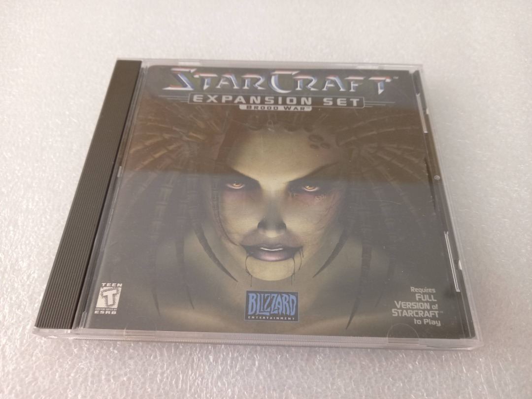 Starcraft Expansion Set: Brood War CD ROM window98/ME/2000/XP/Macintosh ...