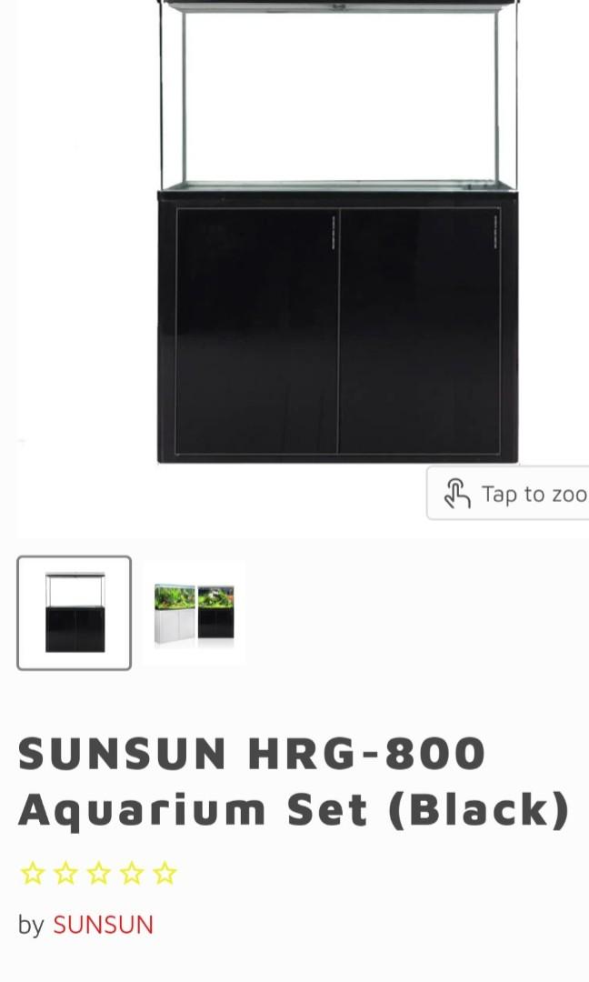 SunSun Fish Tank With Cabinet, Pet Supplies, Homes & Other Pet ...
