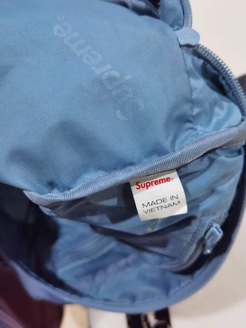 Supreme ss20 Waist bag Blue camo, Men's Fashion, Bags, Sling Bags on ...