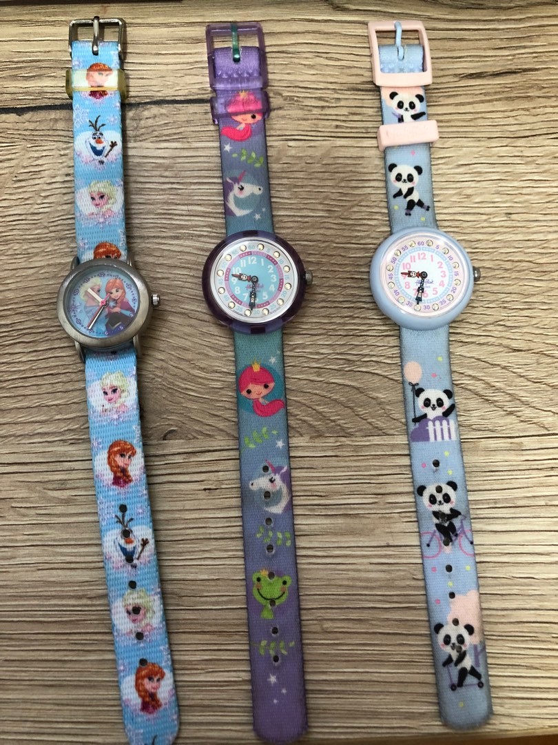 Swatch Flik Flak & Frozen Watches for kids, Babies & Kids, Babies ...