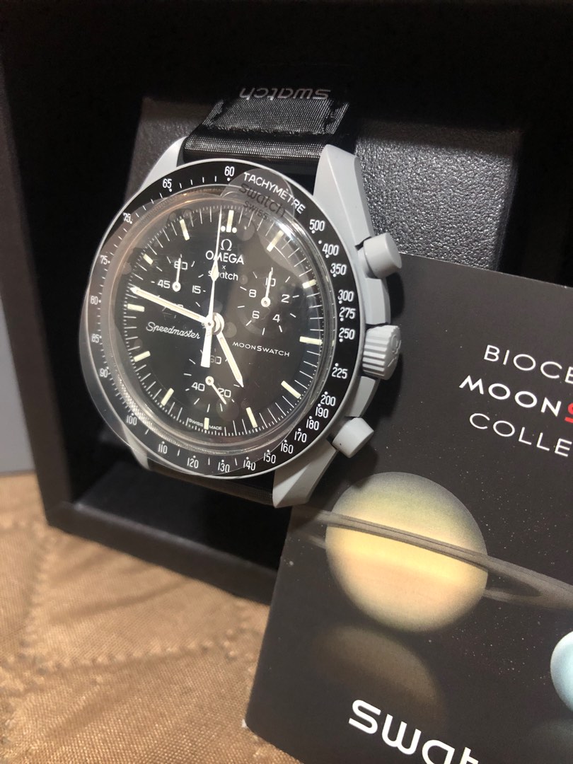 Swatch Omega Moon, Luxury, Watches on Carousell