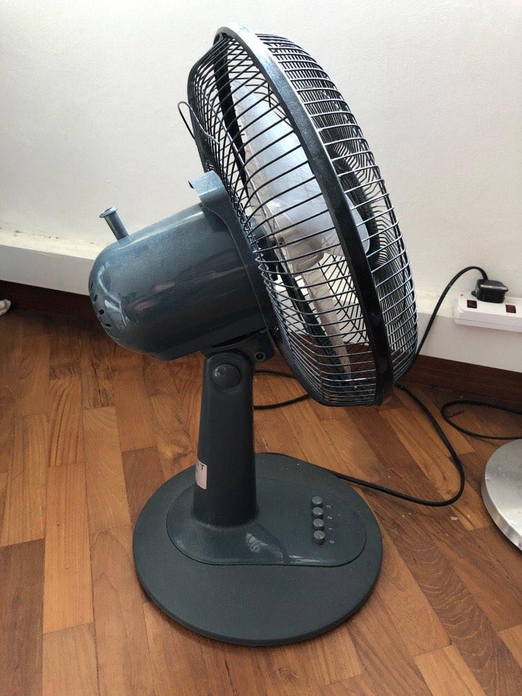 Table Standing fan/ table fan, Furniture & Home Living, Lighting & Fans ...