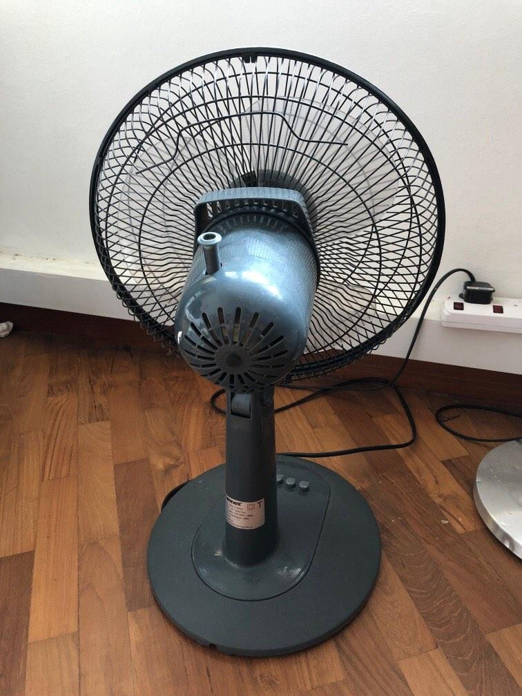 Table Standing fan/ table fan, Furniture & Home Living, Lighting & Fans ...