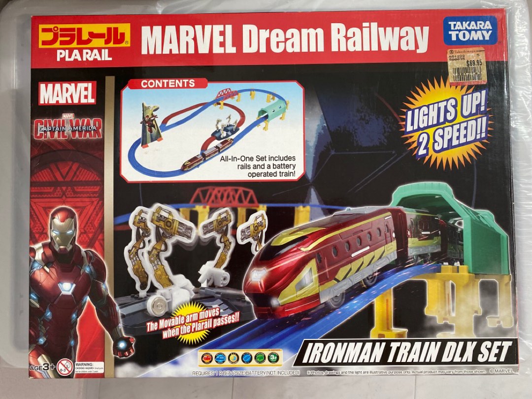 Takara Tomi Ironman Train Set, Hobbies & Toys, Toys & Games on Carousell