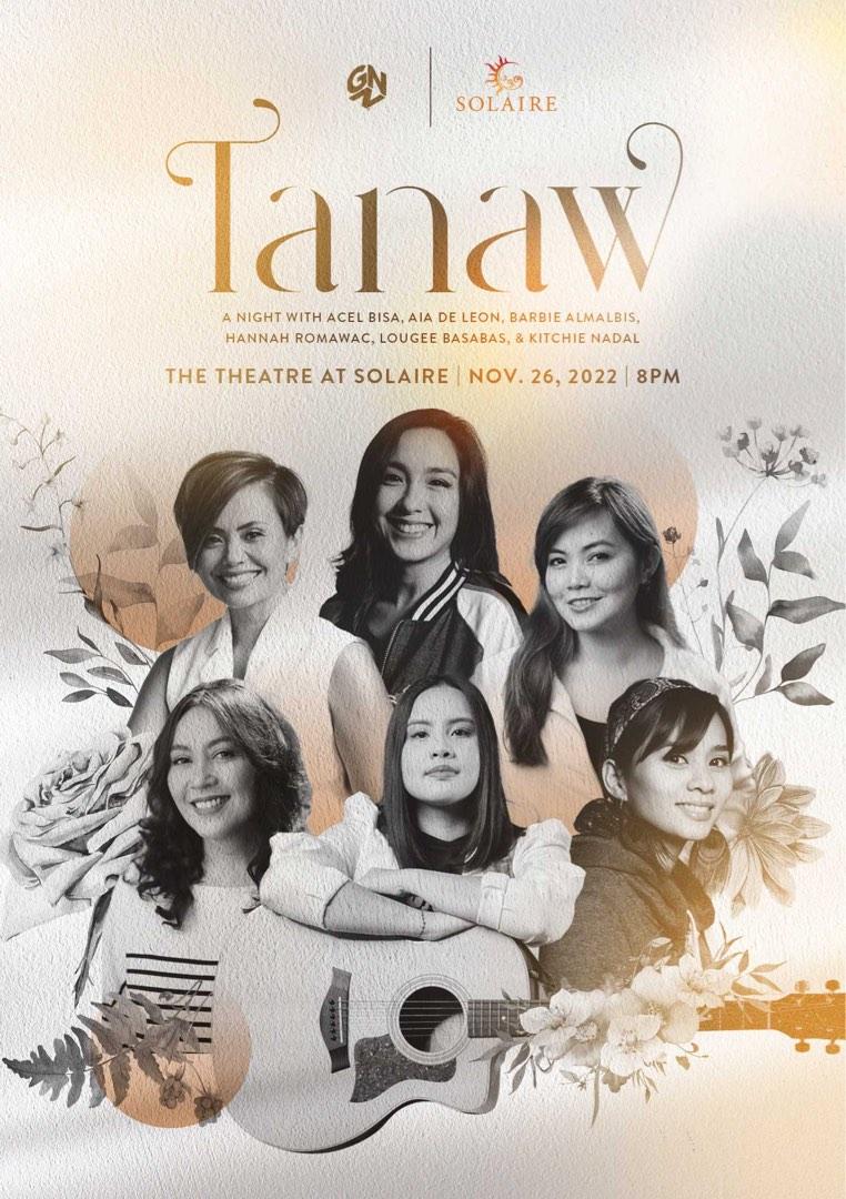 2 Balcony Tickets to Tanaw: Queens of Pinoy Rock (cheaper than orig ...