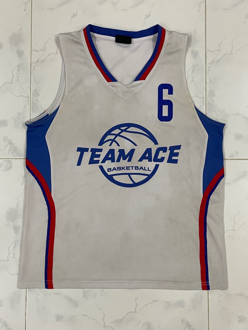 Team Ace Basketball Jersey, Men's Fashion, Activewear on Carousell