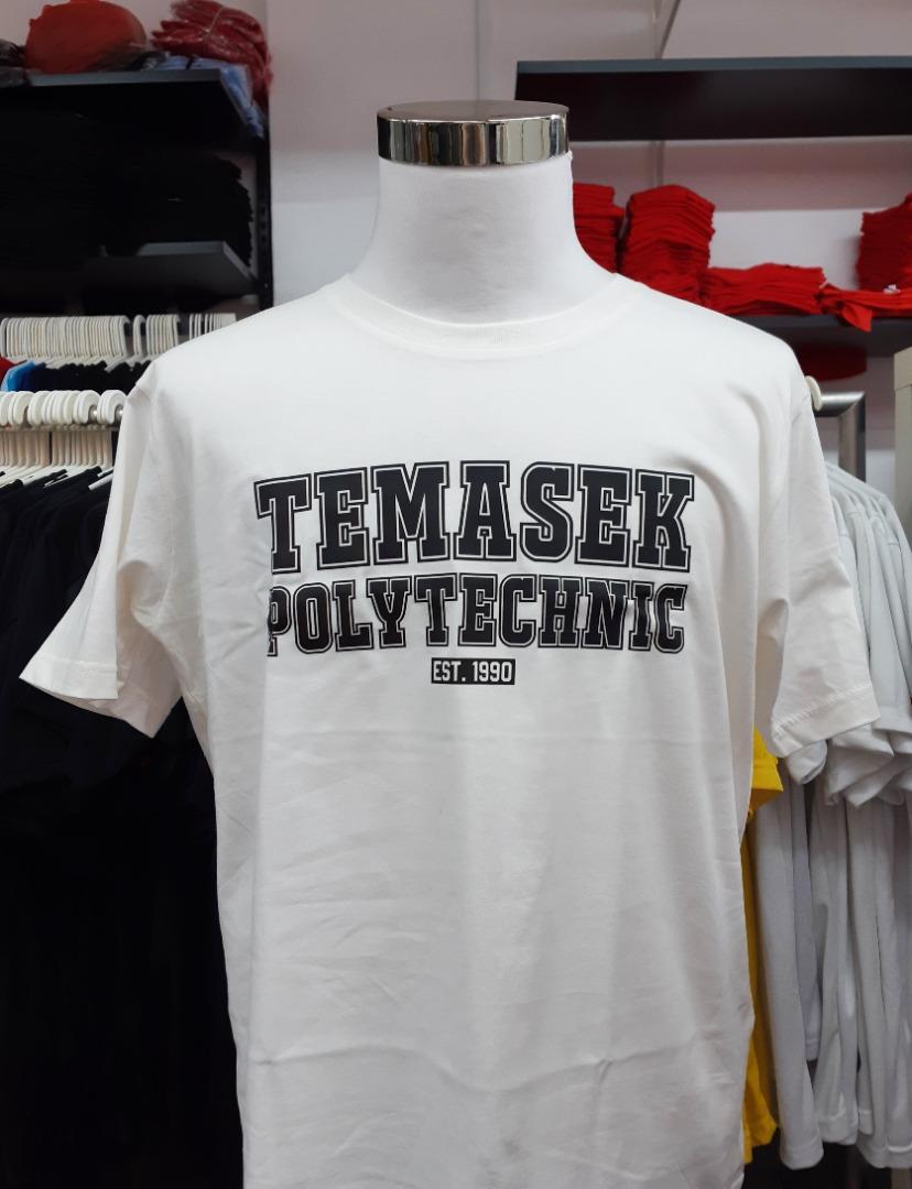 Temasek Polytechnic T Shirt - College Font, Men's Fashion, Tops & Sets ...