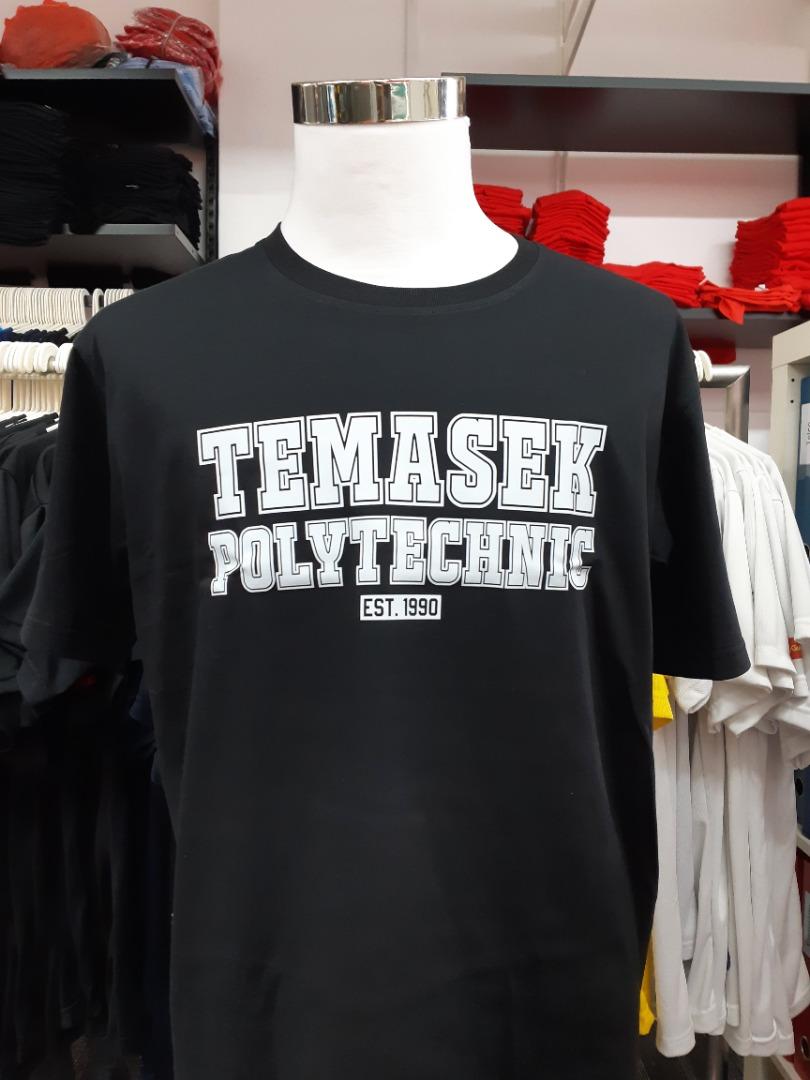 Temasek Polytechnic T Shirt - College Font, Men's Fashion, Tops & Sets ...