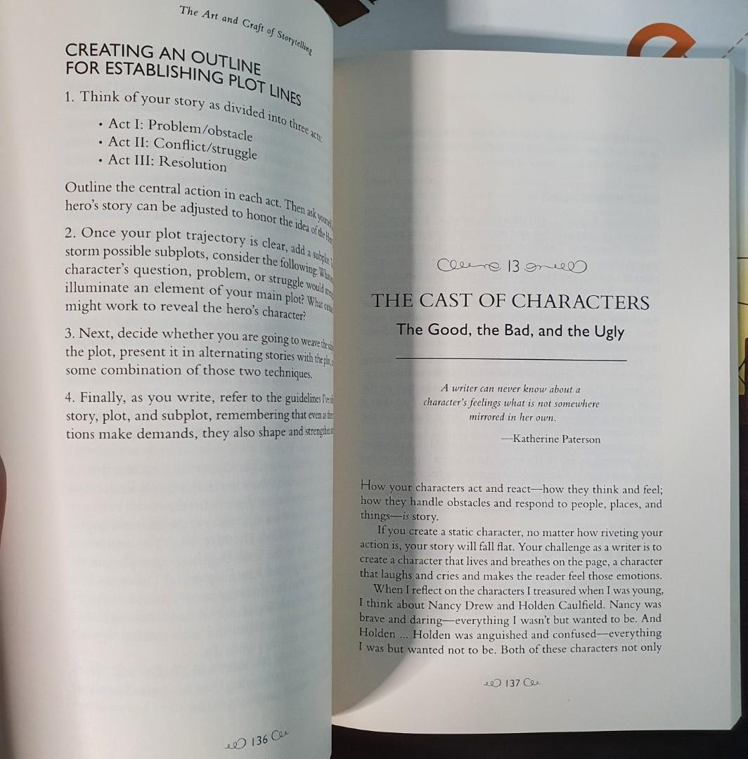 The Art and Craft of Storytelling Nancy Lamb Guide Classic Writing Techniques Reference Story ...