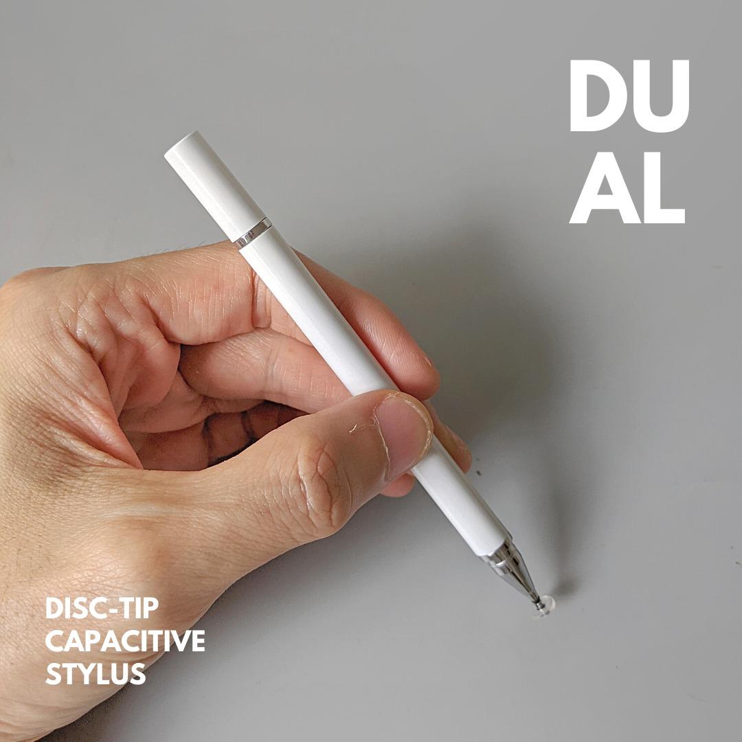 The Dual Tip Stylus for Smartphones and Tablets (Disc Tip + Ballpoint ...
