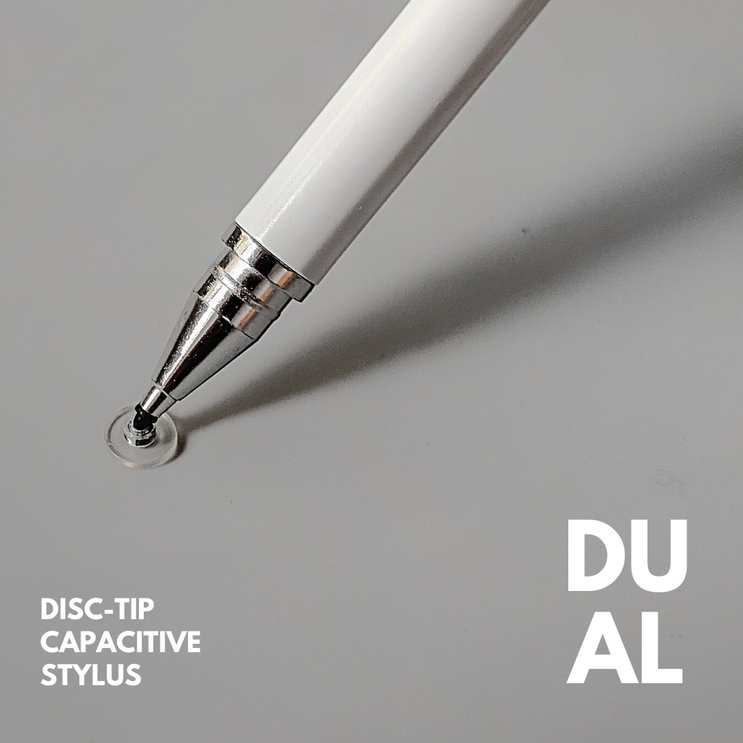 The Dual Tip Stylus for Smartphones and Tablets (Disc Tip + Ballpoint ...
