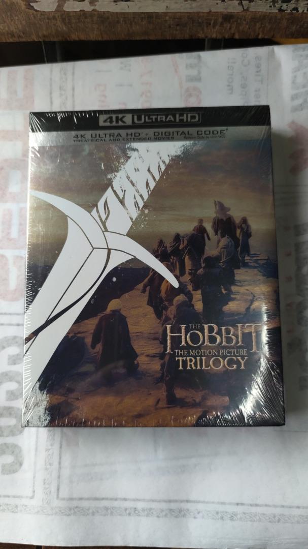 The Hobbit: The Motion Picture Trilogy (Extended & Theatrical / 4K Ultra HD + Digital HD ...