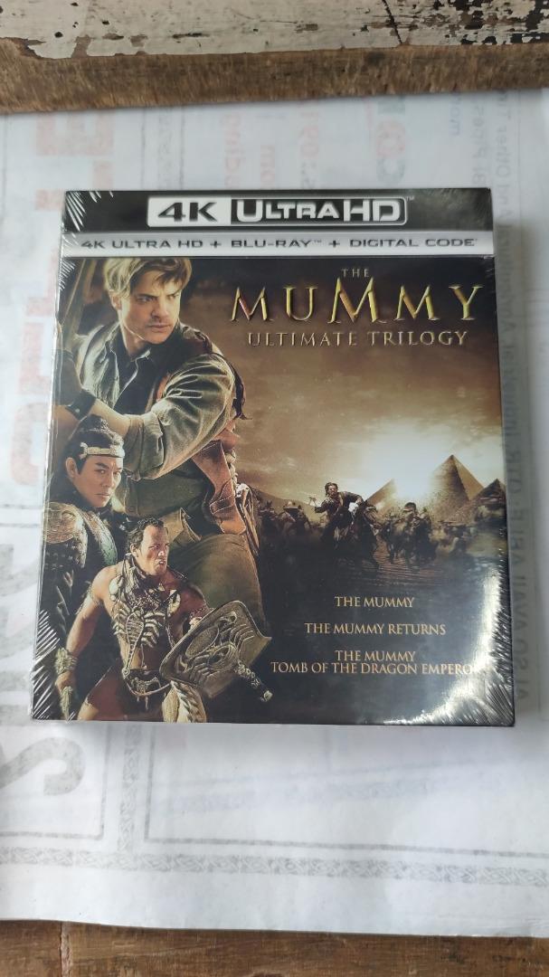 The Mummy Ultimate Trilogy (4K Ultra HD + Blu-ray + Digital HD ...