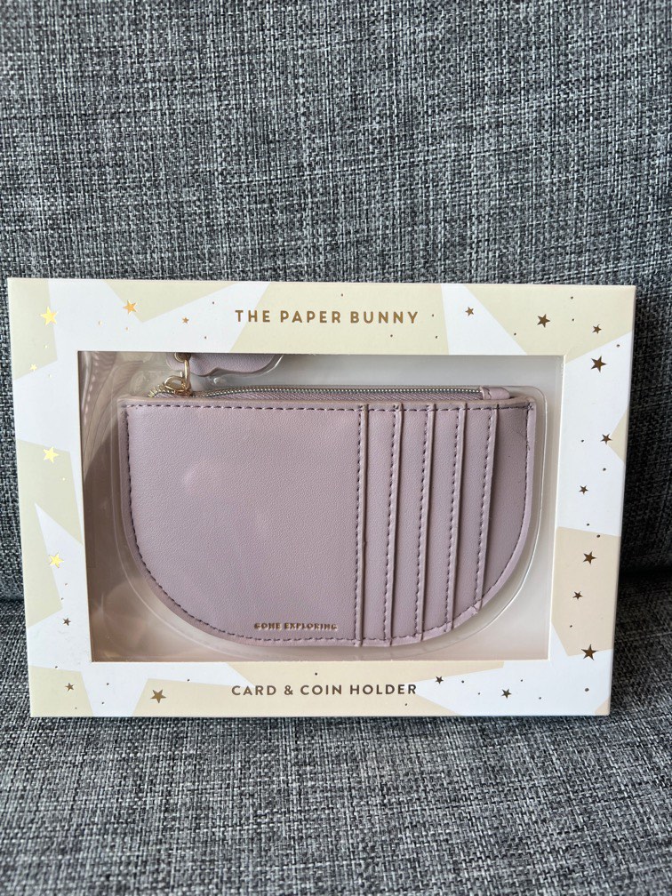 The Paper Bunny Card Holder, Women's Fashion, Bags & Wallets, Wallets ...