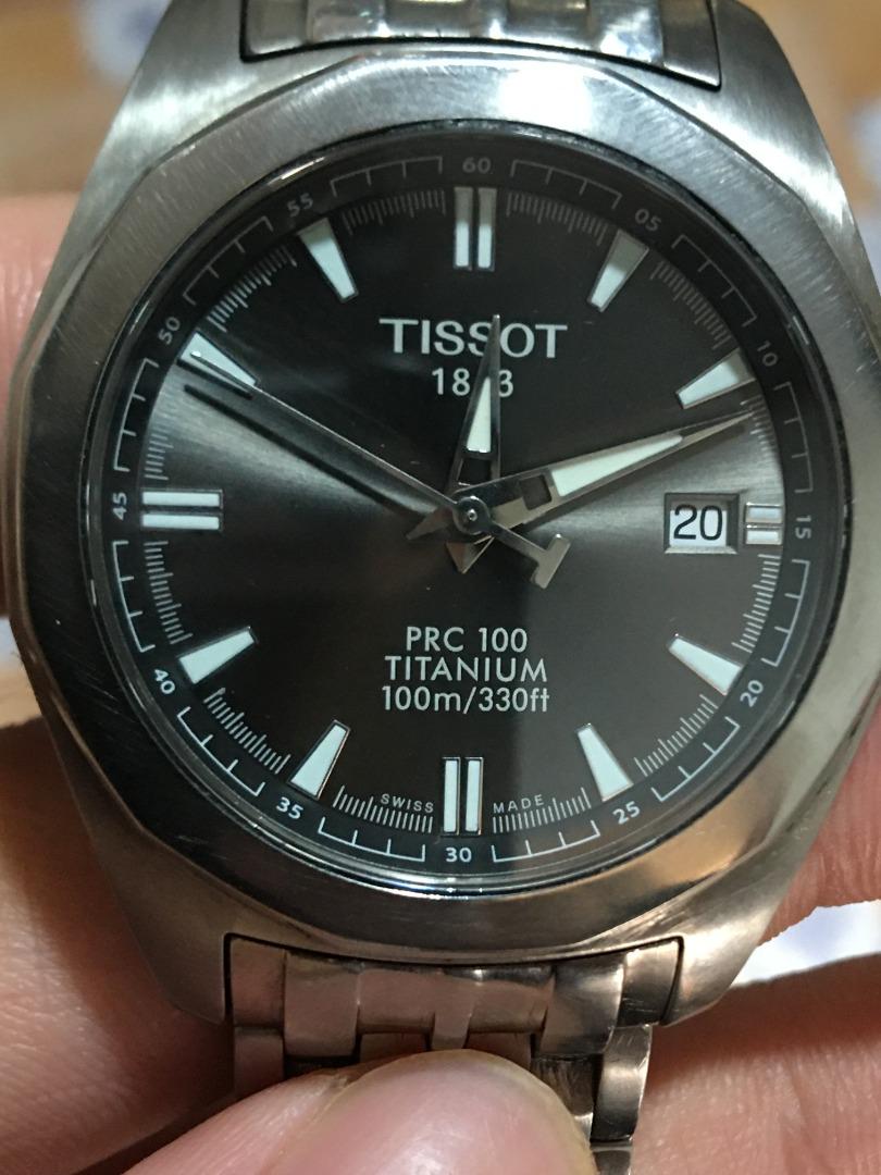 Tissot PRC 100 Titanium, Men's Fashion, Watches & Accessories, Watches ...