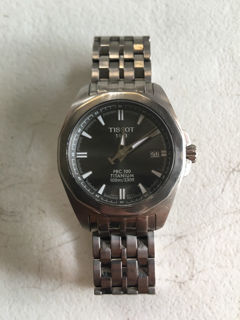 Tissot PRC 100 Titanium, Men's Fashion, Watches & Accessories, Watches ...