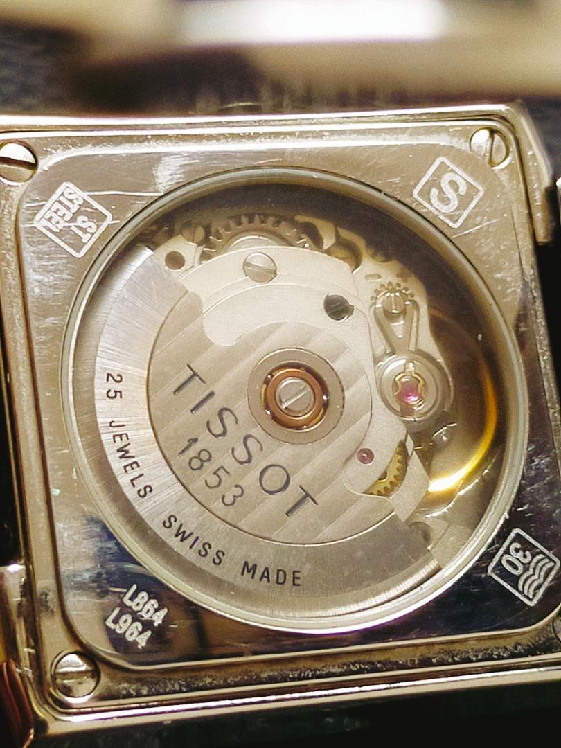 Tissot T Trend Tank (Automatic), Luxury, Watches on Carousell