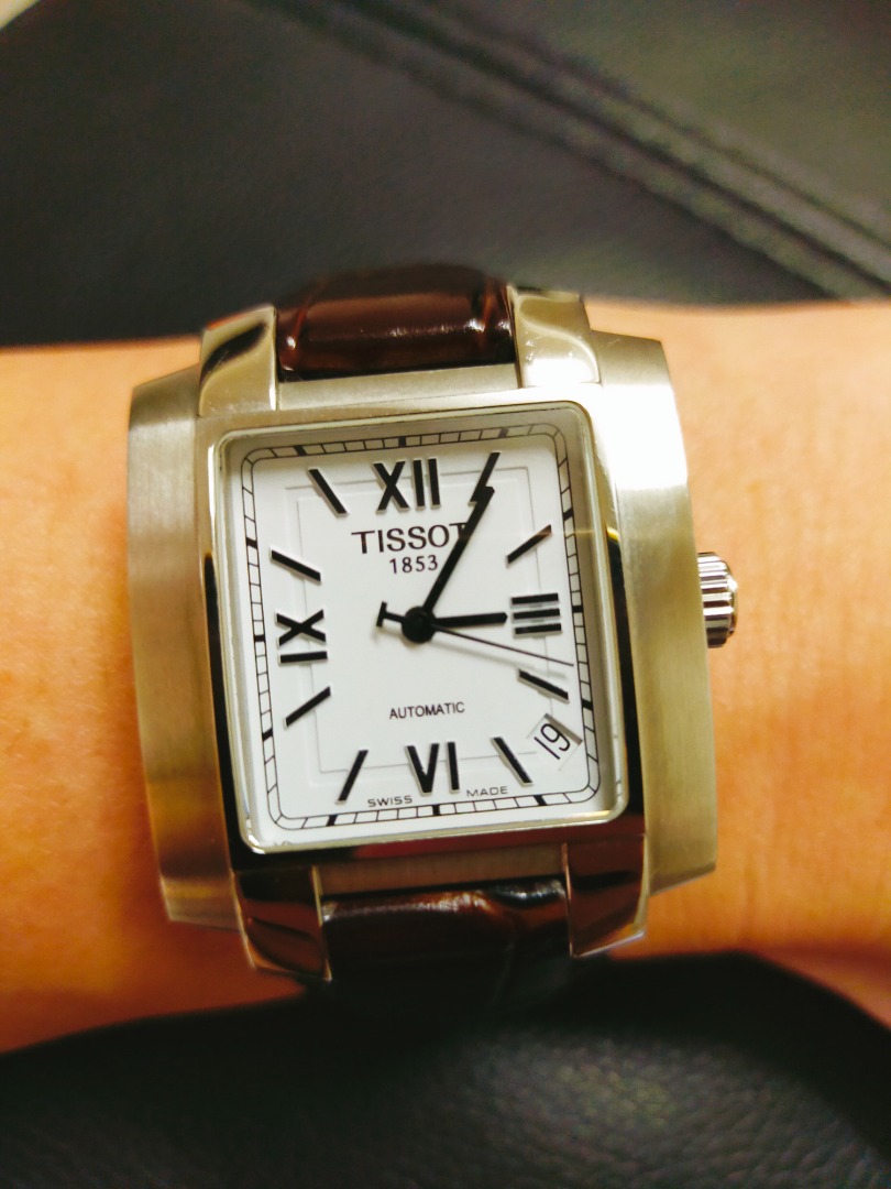 Tissot T Trend Tank (Automatic), Luxury, Watches on Carousell