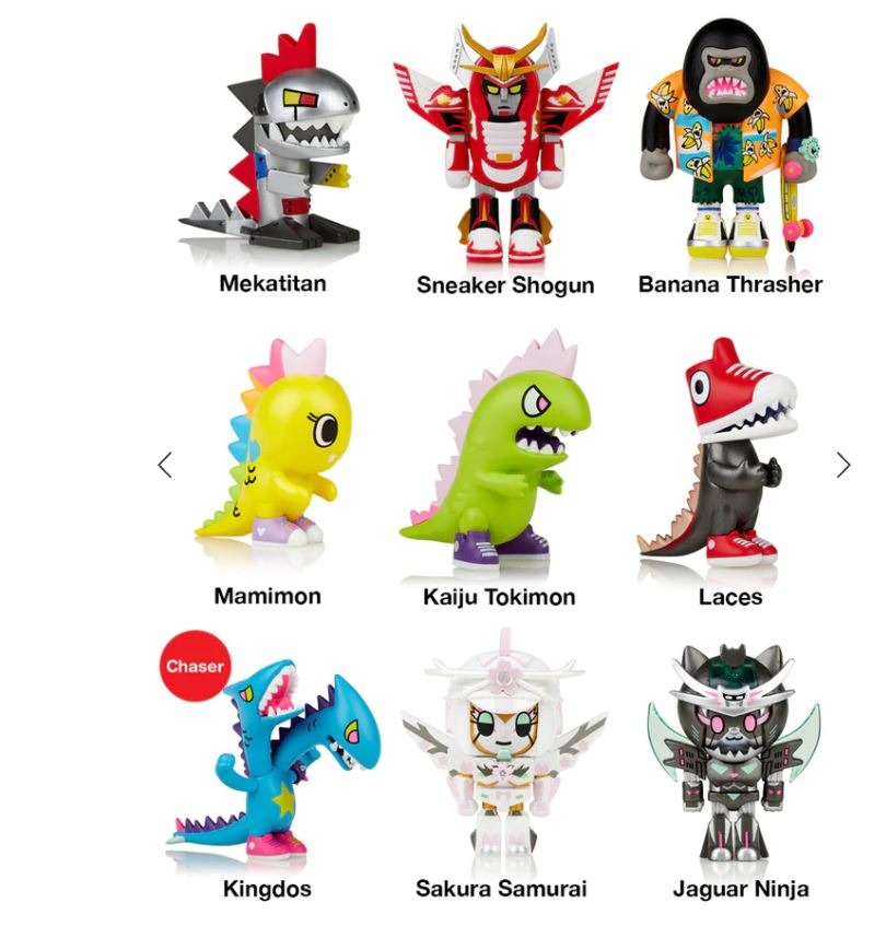 Tokidoki Tokimondo Series 2 - PM for individual pricing (Kaiju/Banana ...