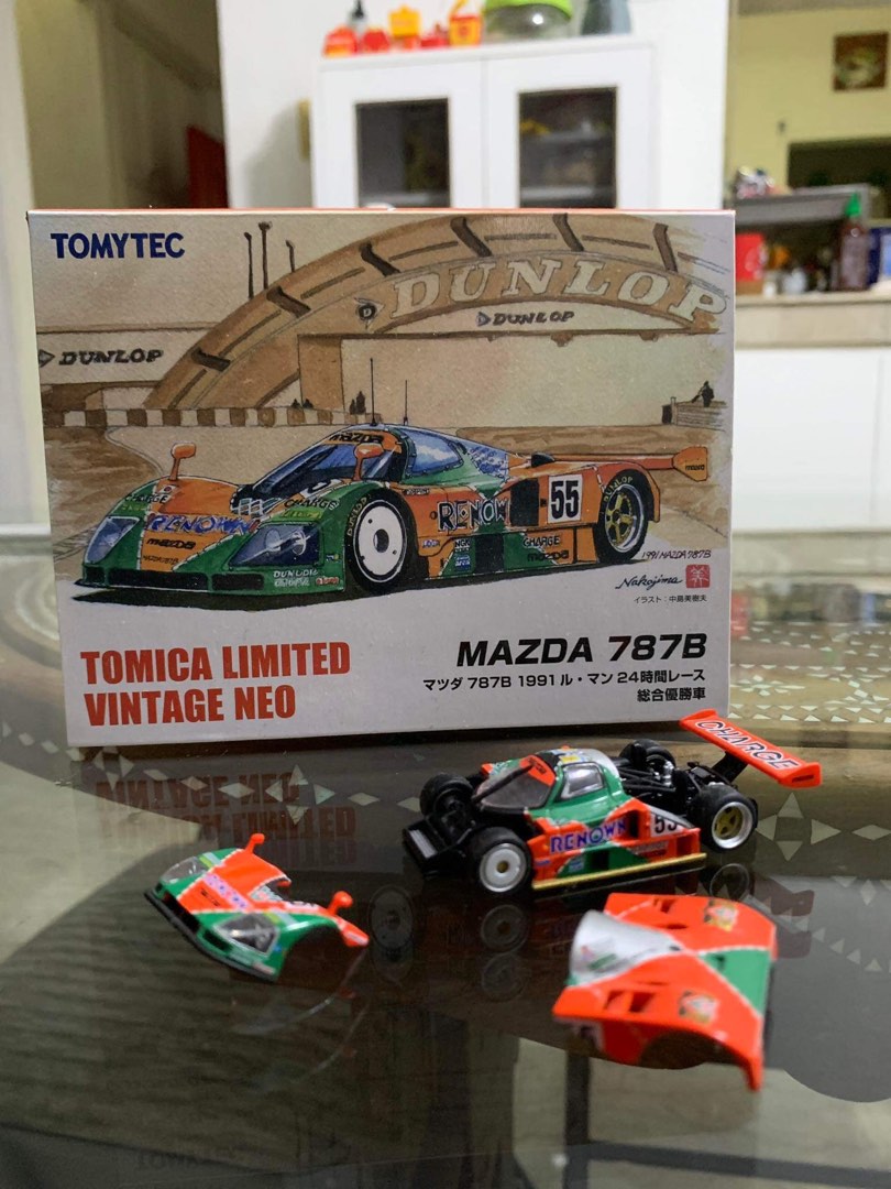 Tomytec Mazda 787B, Hobbies & Toys, Toys & Games on Carousell