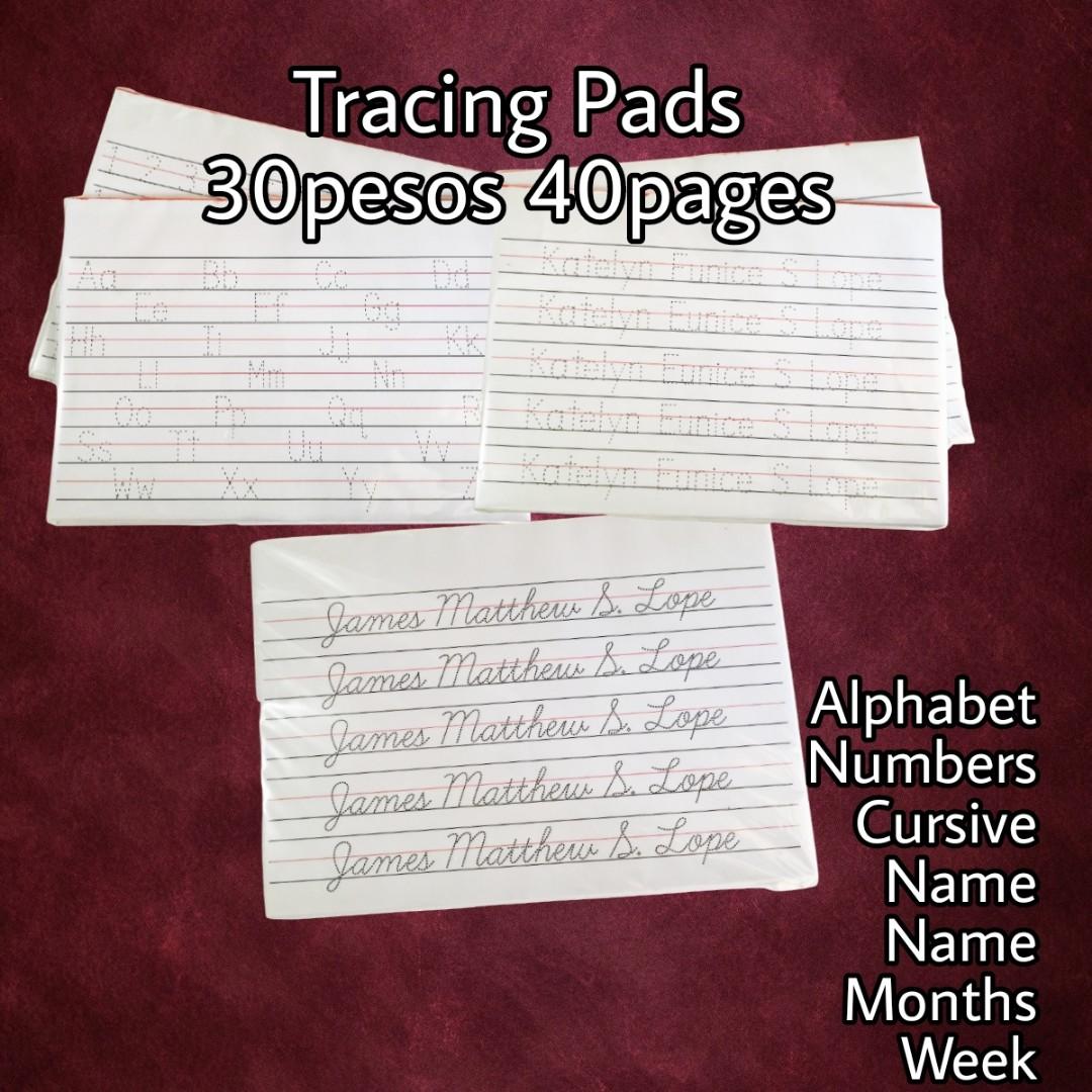 Tracing Pads, Hobbies & Toys, Stationary & Craft, Stationery & School ...