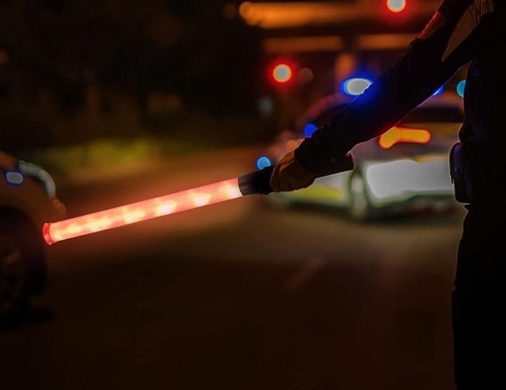 TRAFFIC CONTROL BATON WAND/ SAFETY TRAFFIC LIGHT LAMP 21", Furniture ...