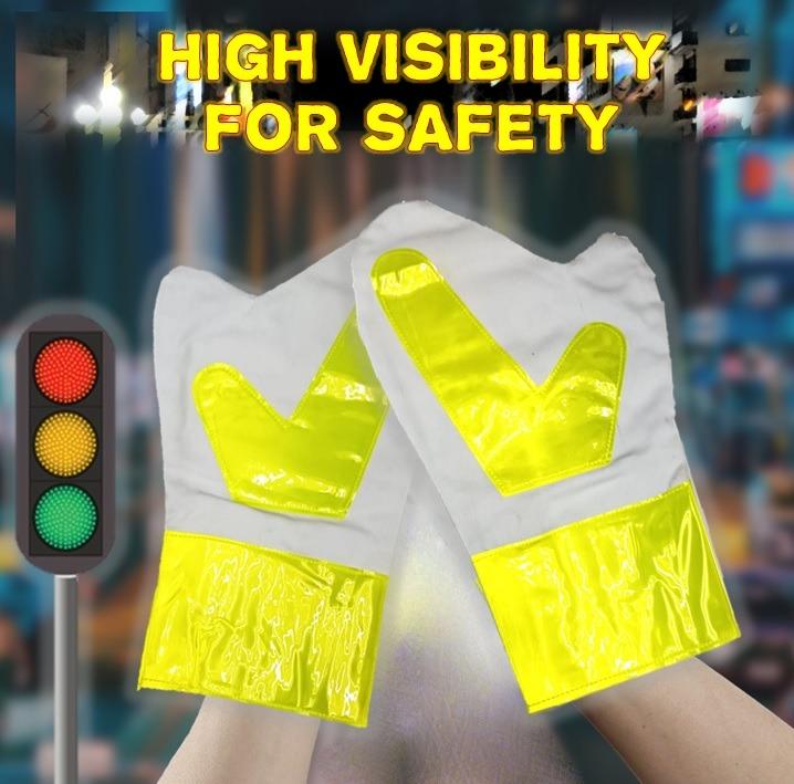 traffic light gloves