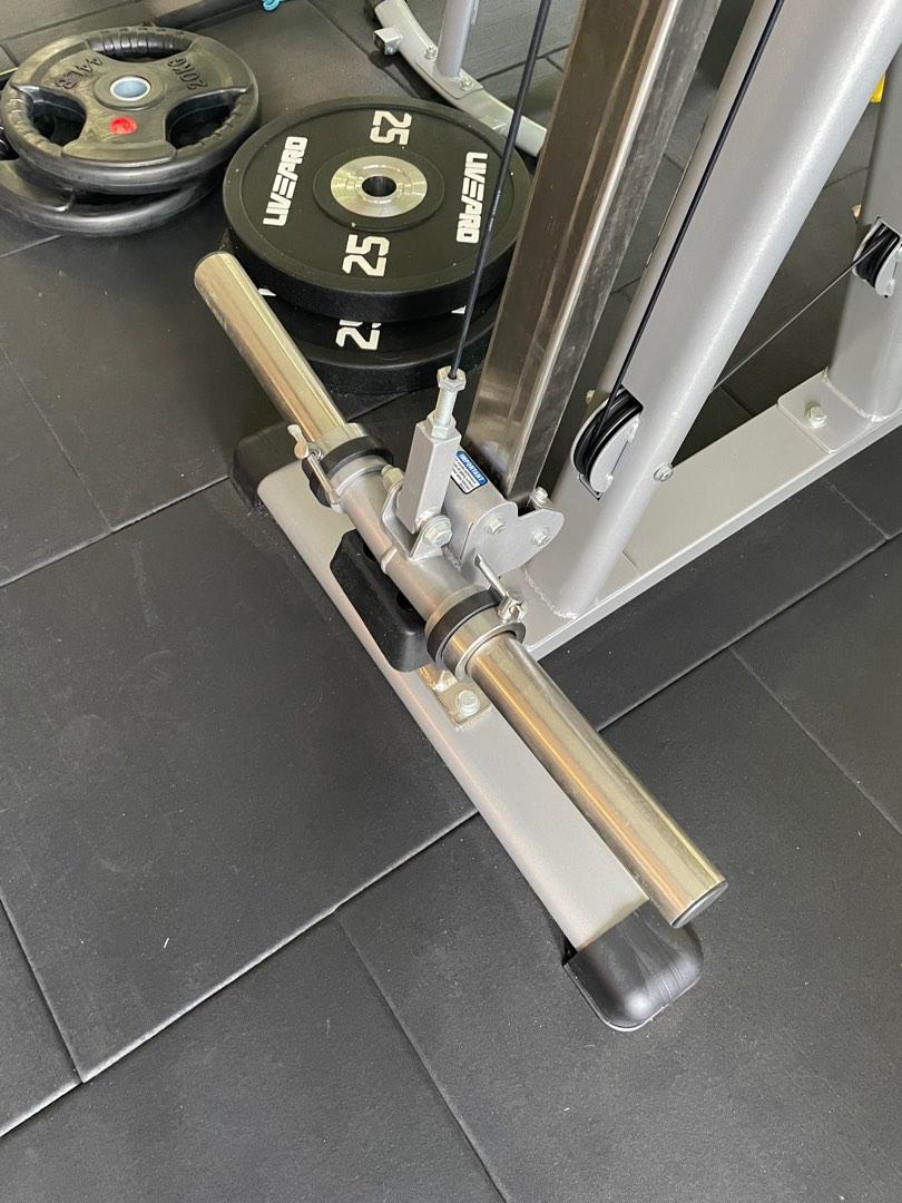 Tuff stuff evolution leg press hack squat machine gym strength compact ...