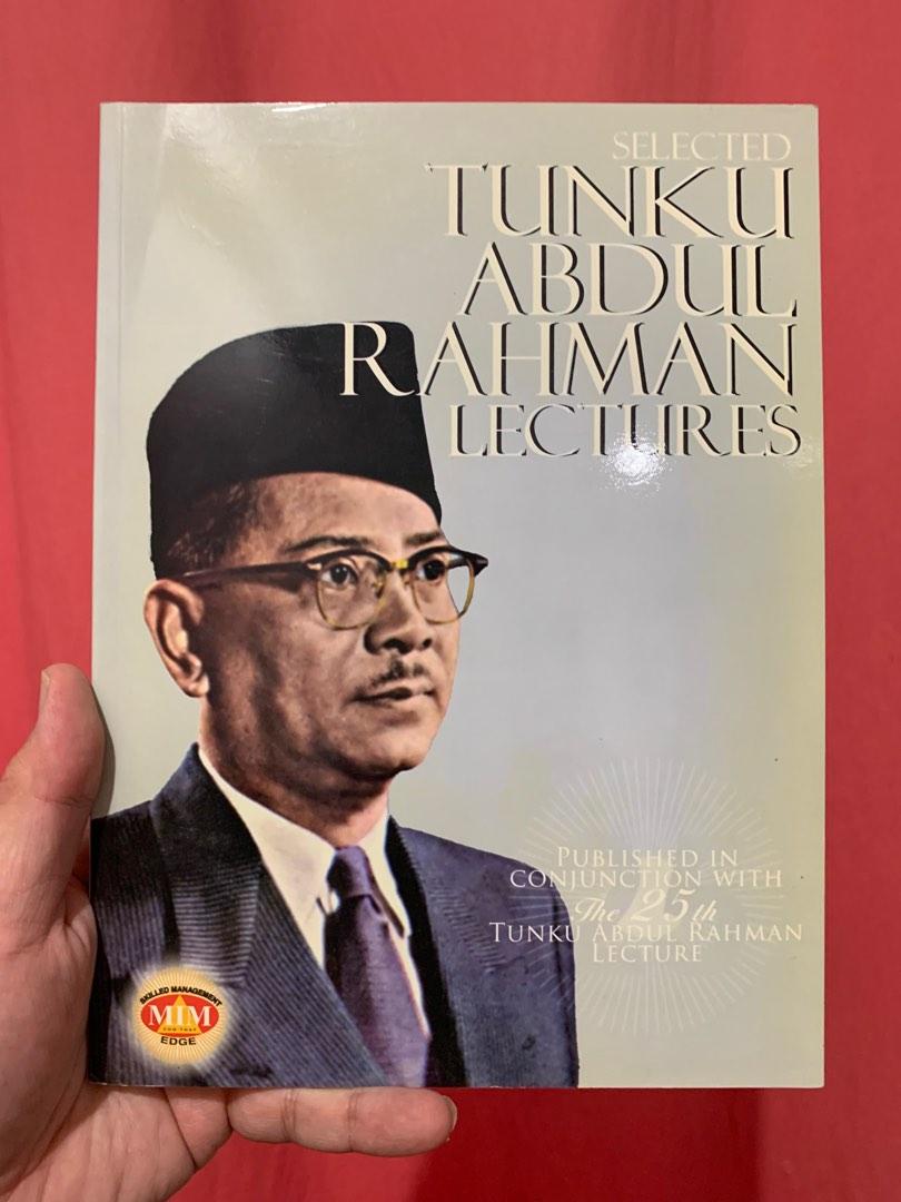 Tunku Abdul Rahman Lectures RM50, post add RM10, Hobbies & Toys ...