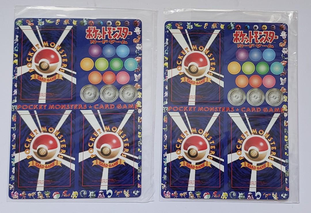 UNPEELED Japanese Pokemon Vending Series 2 sheets #02 #17, Hobbies ...