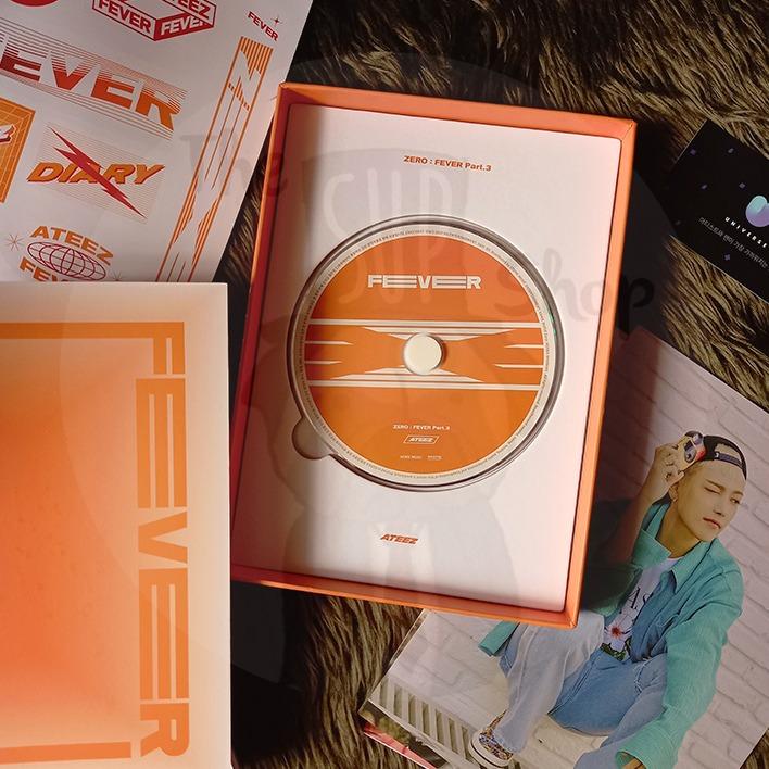 [Unsealed with COMPLETE INCLUSIONS] ATEEZ Zero: Fever Part 3 Album ...