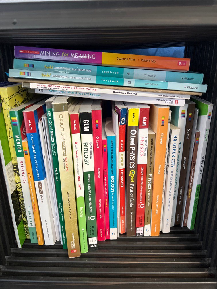 Used o level textbooks and assessment books, ten year series tys ...