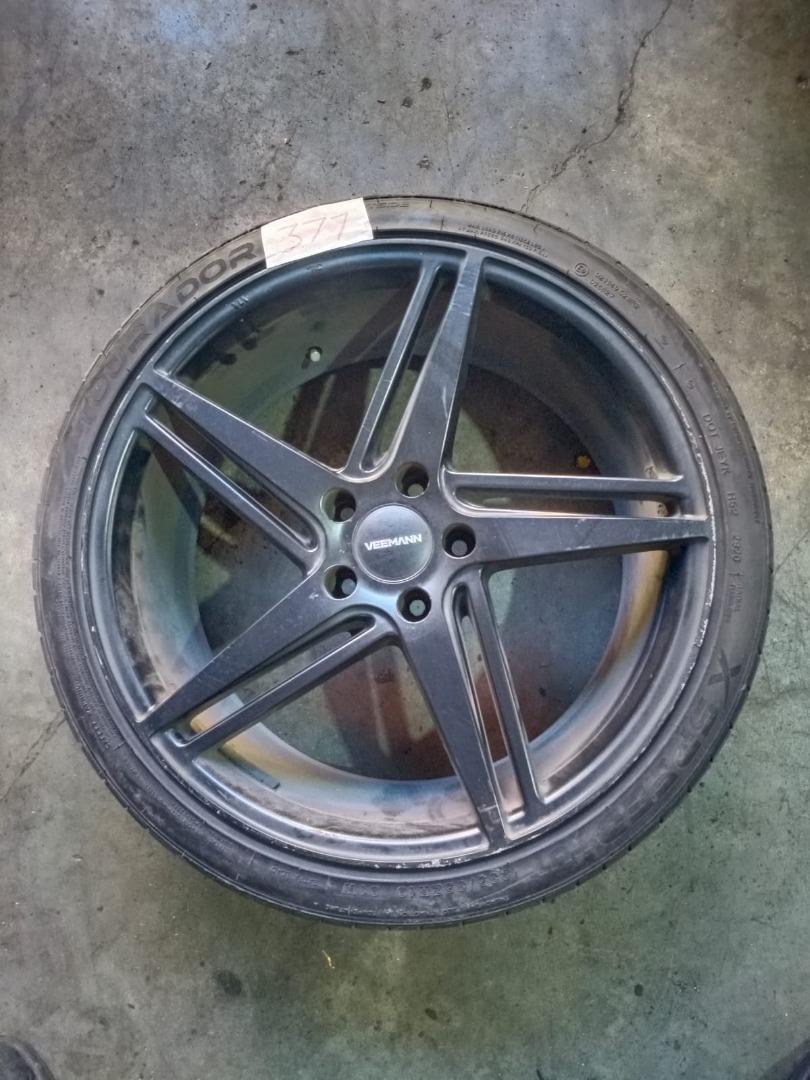 Veeman Tyre and Rim Set, Car Accessories, Tyres & Rims on Carousell