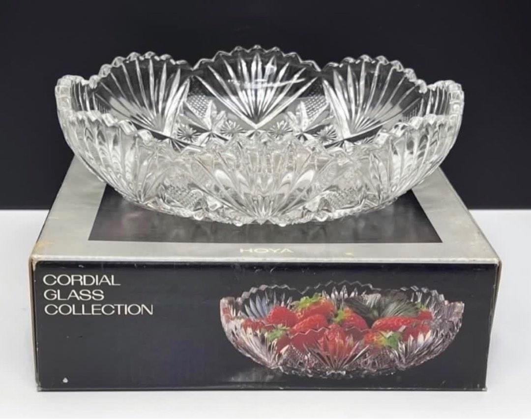 Vintage HOYA CORDIAL GLASS COLLECTION BOWL - Made in Japan, Furniture ...