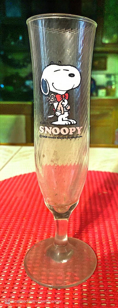 Vintage Snoopy Glass, Furniture & Home Living, Kitchenware & Tableware ...