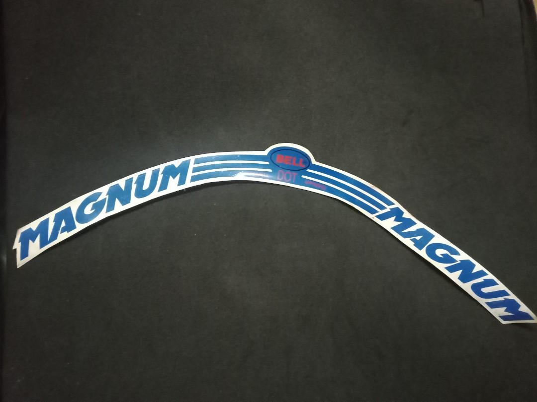 Vintage Sticker Magnum Bell, Hobbies & Toys, Collectibles & Memorabilia ...