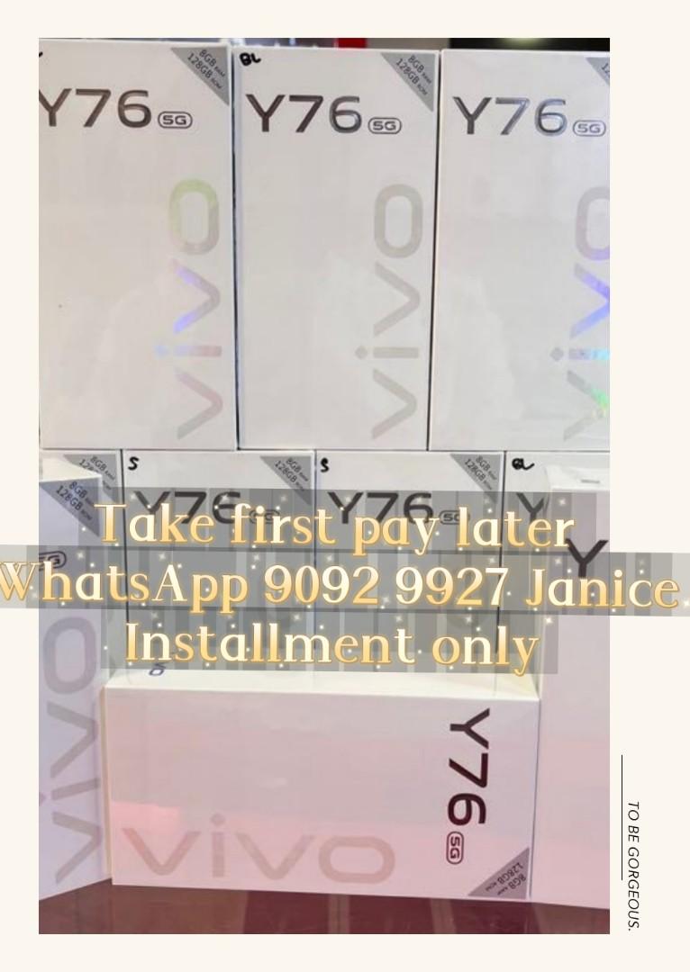 Vivo Y76 5G (Installment plan only), Mobile Phones & Gadgets, Mobile ...