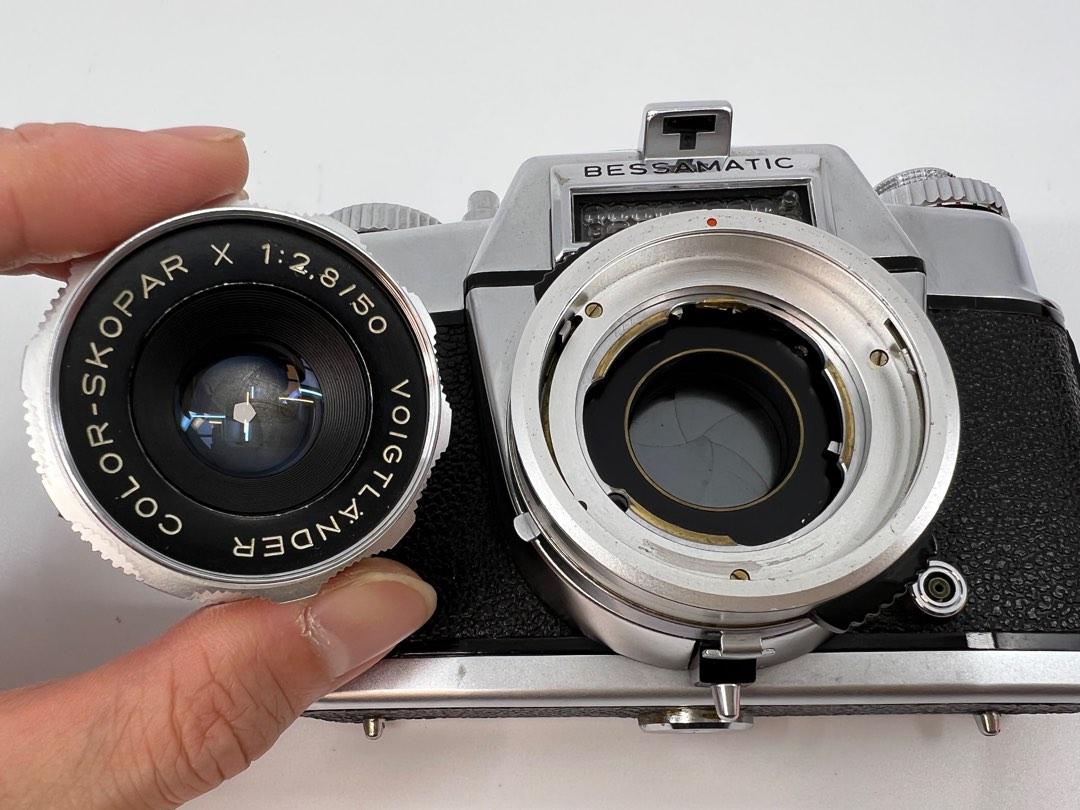Voigtlander Bessamatic 連原廠Color Skopar X 50mm f2.8鏡, 攝影器材, 相機 - Carousell
