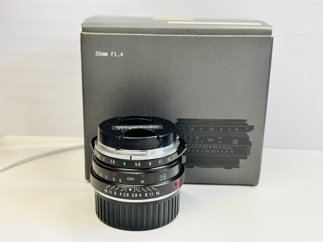 Voigtlander nokton 35mm F1.4, 攝影器材, 鏡頭及裝備 - Carousell