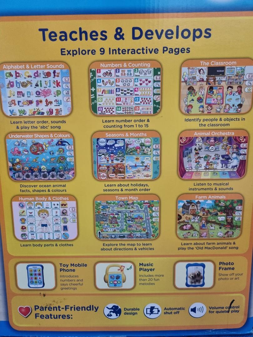 vtech Touch & Learn Activity Desk, Babies & Kids, Infant Playtime on ...