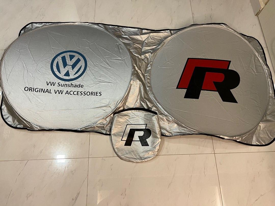 VW R line design sun shade, Car Accessories, Accessories on Carousell